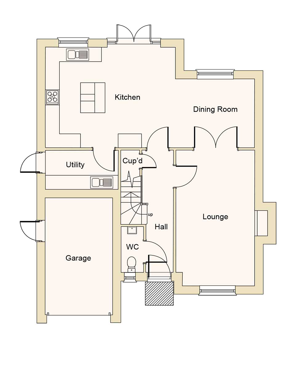 The Eldridge | Highfields | Guild Homes